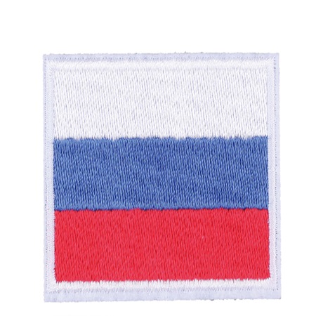 Petic textil, patch Russia 5.3x8.5cm - eMAG.ro