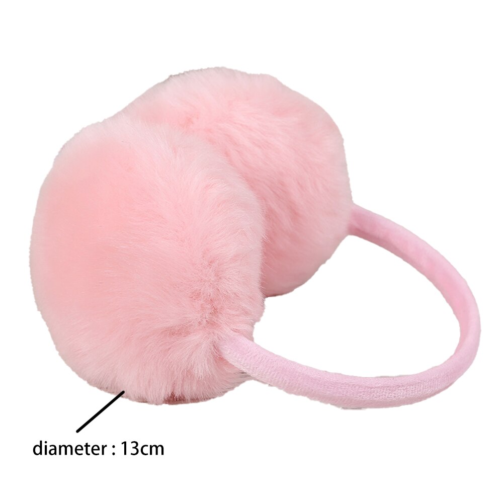 Protectie pentru urechi, Unisex, Blana artificiala, Roz - eMAG.ro