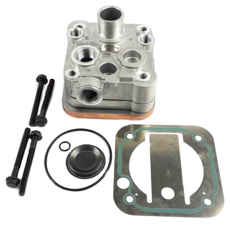 Set reparatie compresor, chiuloasa + capac + garnituri + suruburi | MAN ...