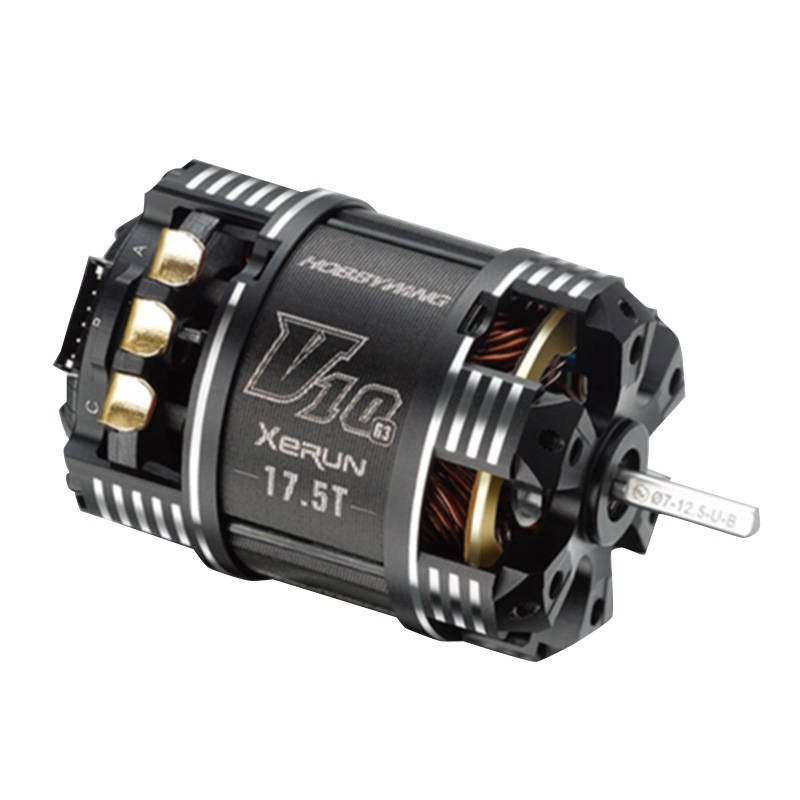 Motor masinuta, Hobbywing, Xerun, V10, G3 6.5T, 6300KV, 51.2mm, Negru ...