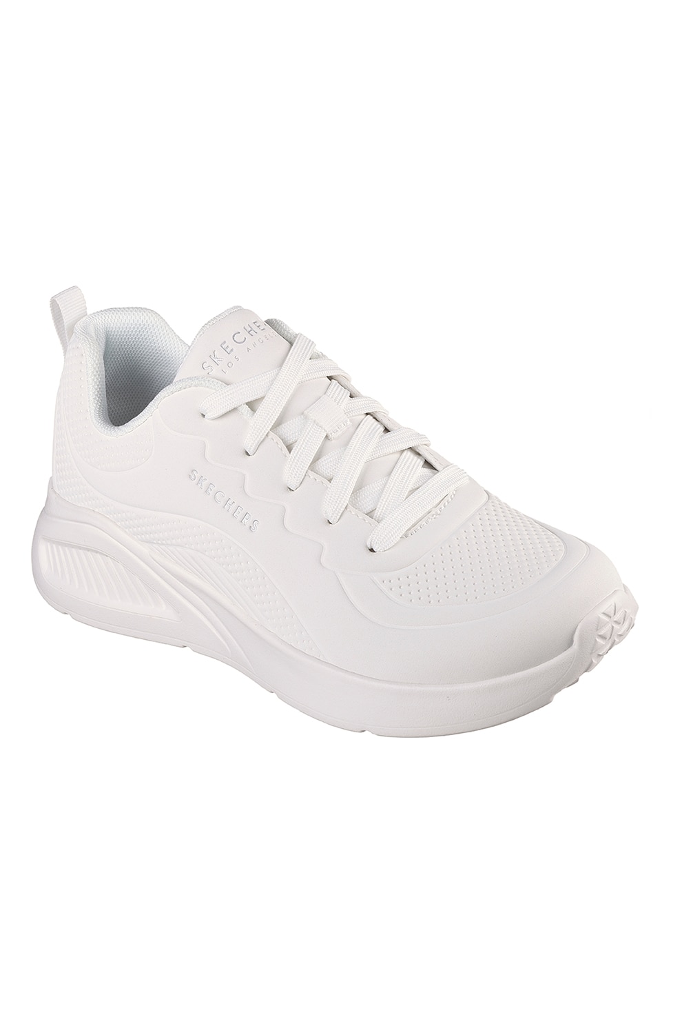 Skechers, Спортни обувки Uno Lite, Мръснобял, 37 - eMAG.bg