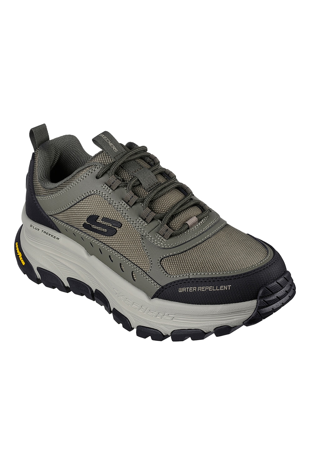Skechers, Pantofi sport cu garnituri din piele D'Lux Trekker - eMAG.ro