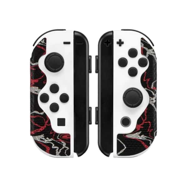 Lizard Skins DSPNSJ59 Nintendo Switch Joy-Con Fekete/Piros Mintás grip ...