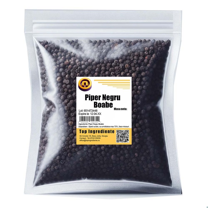 Piper Negru Boabe - 100g - eMAG.ro