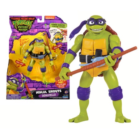 Figurina, Testoasa Ninja, 14 cm, Multicolor - eMAG.ro