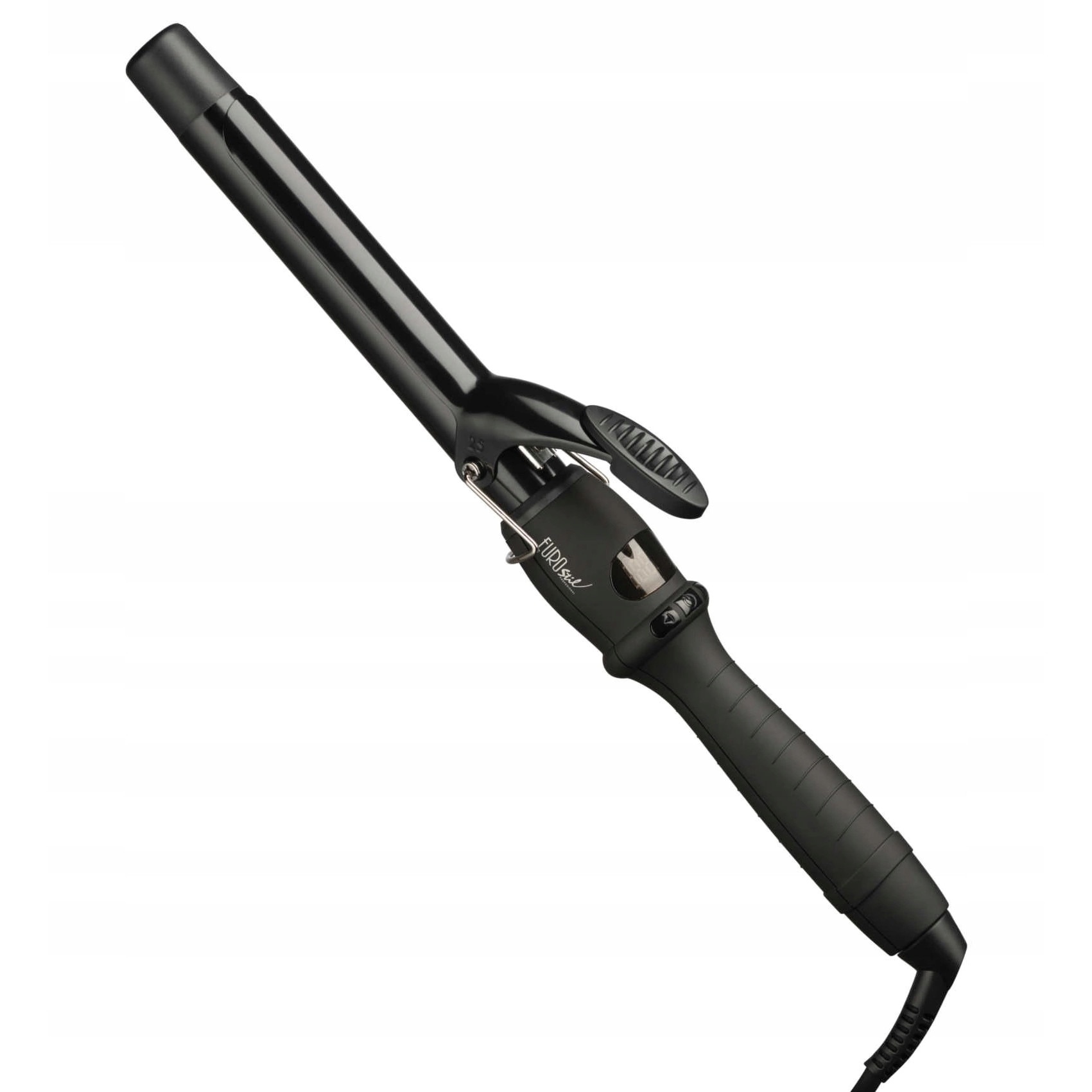 Ondulator par, Eurostil, Ceramica, 25 mm, 2.5 m, 80-120 C, 65 W, Negru ...