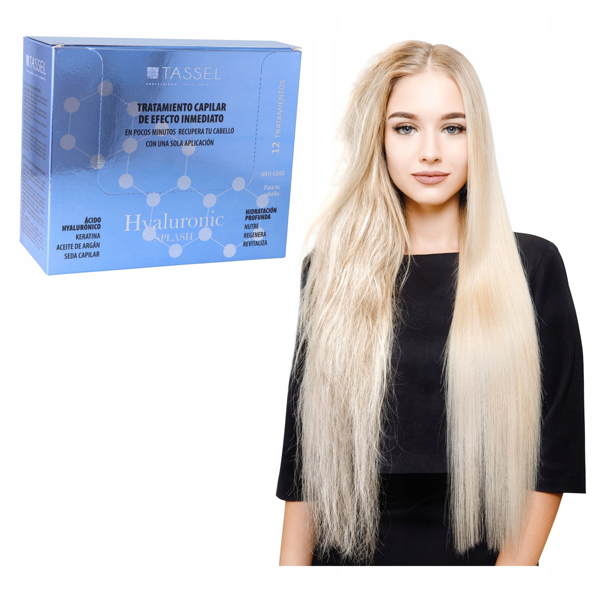 Tratament pentru par cu acid hialuronic, Tassel - eMAG.ro