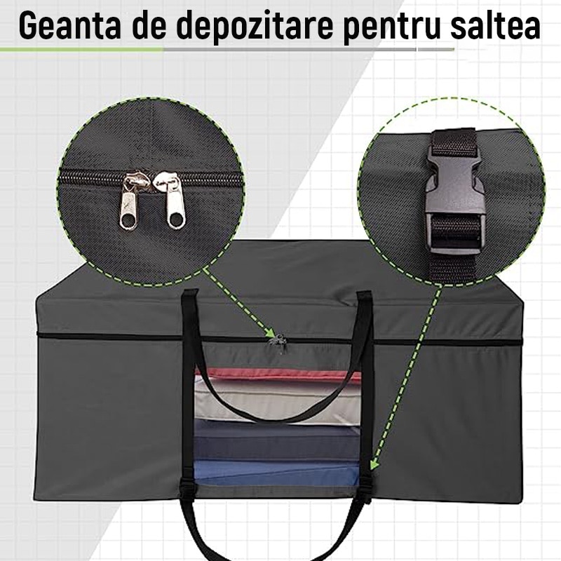 Geanta de depozitare saltea pliabila, Vaxiuja, 120/30/71cm, Rezistenta ...