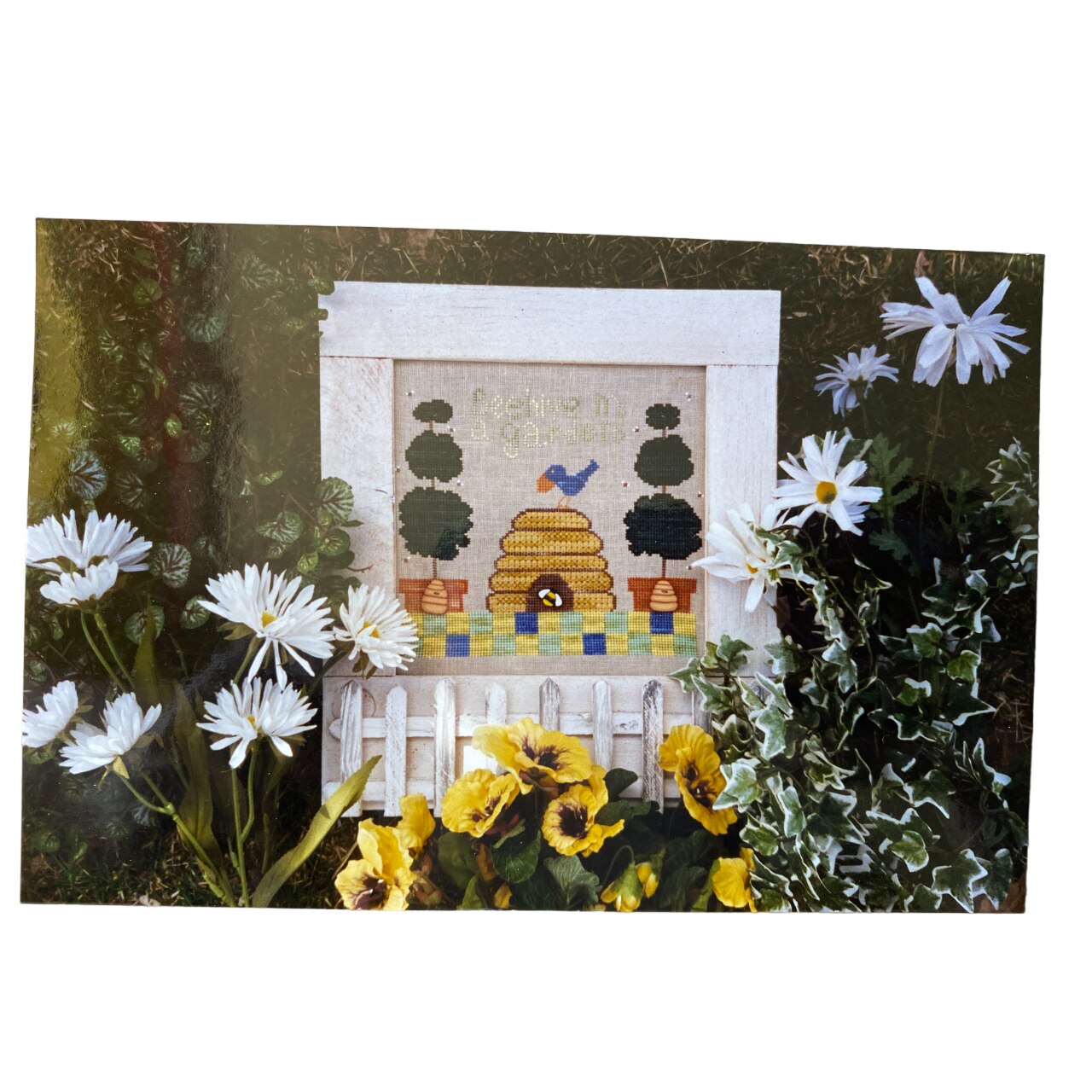 Sablon goblen Fanci That, Beehive In A Garden Number 148, 20 x 23 cm ...