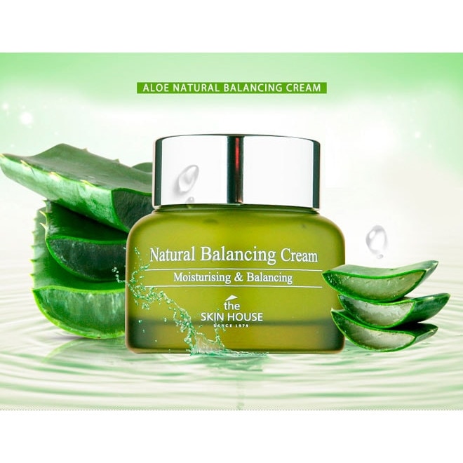 Crema coreeana hidratanta pentru fata cu control sebum, the SKIN HOUSE ...