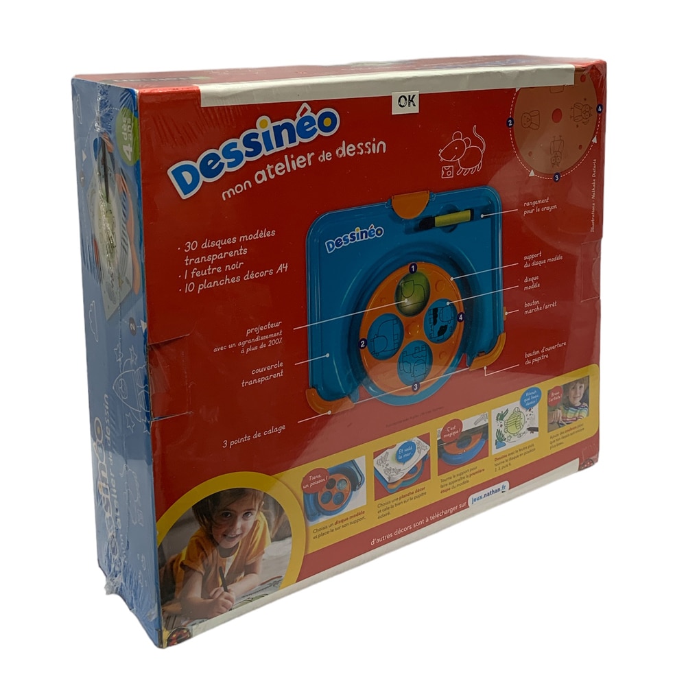 Jucarie creativa, Nathan, Dessineo My Drawing Studio, Desen pas cu pas,, 4+, 33 x 28.5 cm ...