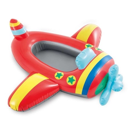 Barca gonflabila pentru copii, Intex, PVC, 3+, Multicolor - eMAG.ro