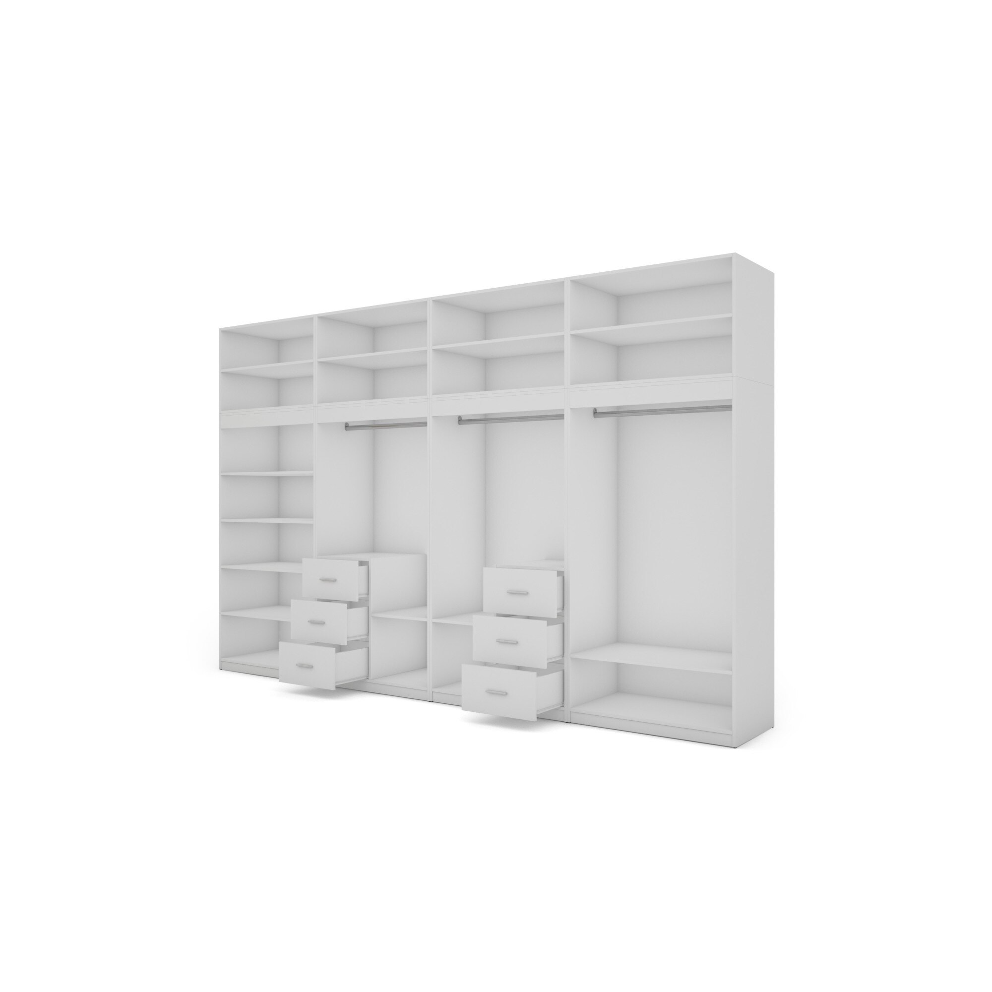 Dulap, Meblast, Premium lucrate manual, 380 x 240 x 57 cm, Stejar ...