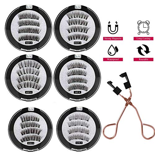 Gene false, Magnetice, Cu aplicator, Negru - eMAG.ro