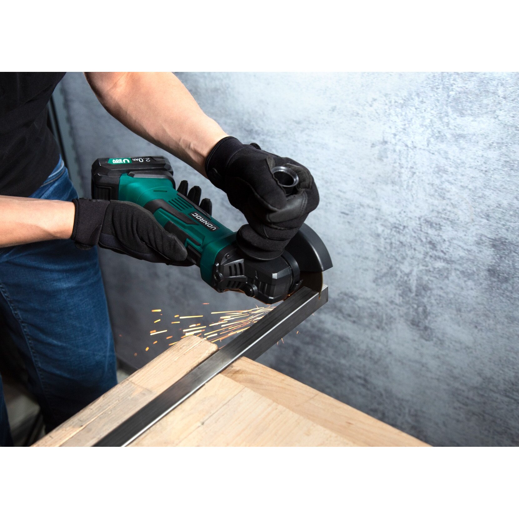 Set scule cu acumulatori VONROC, S8_TB501XX, 20V, 7 masini, 4 baterii ...