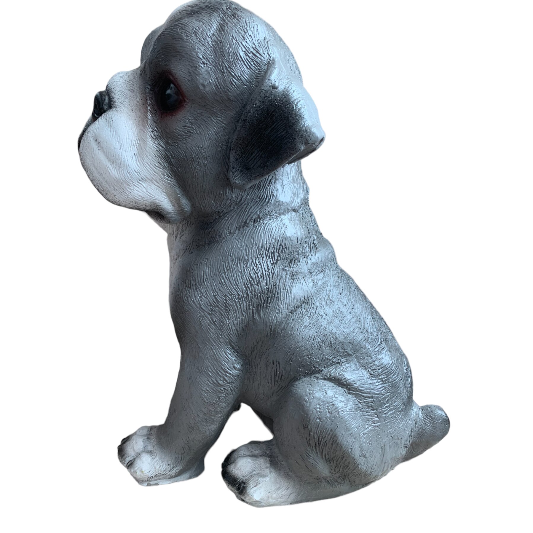 Figurina de gradina, Caine, polystone, inaltime 31 cm - eMAG.ro