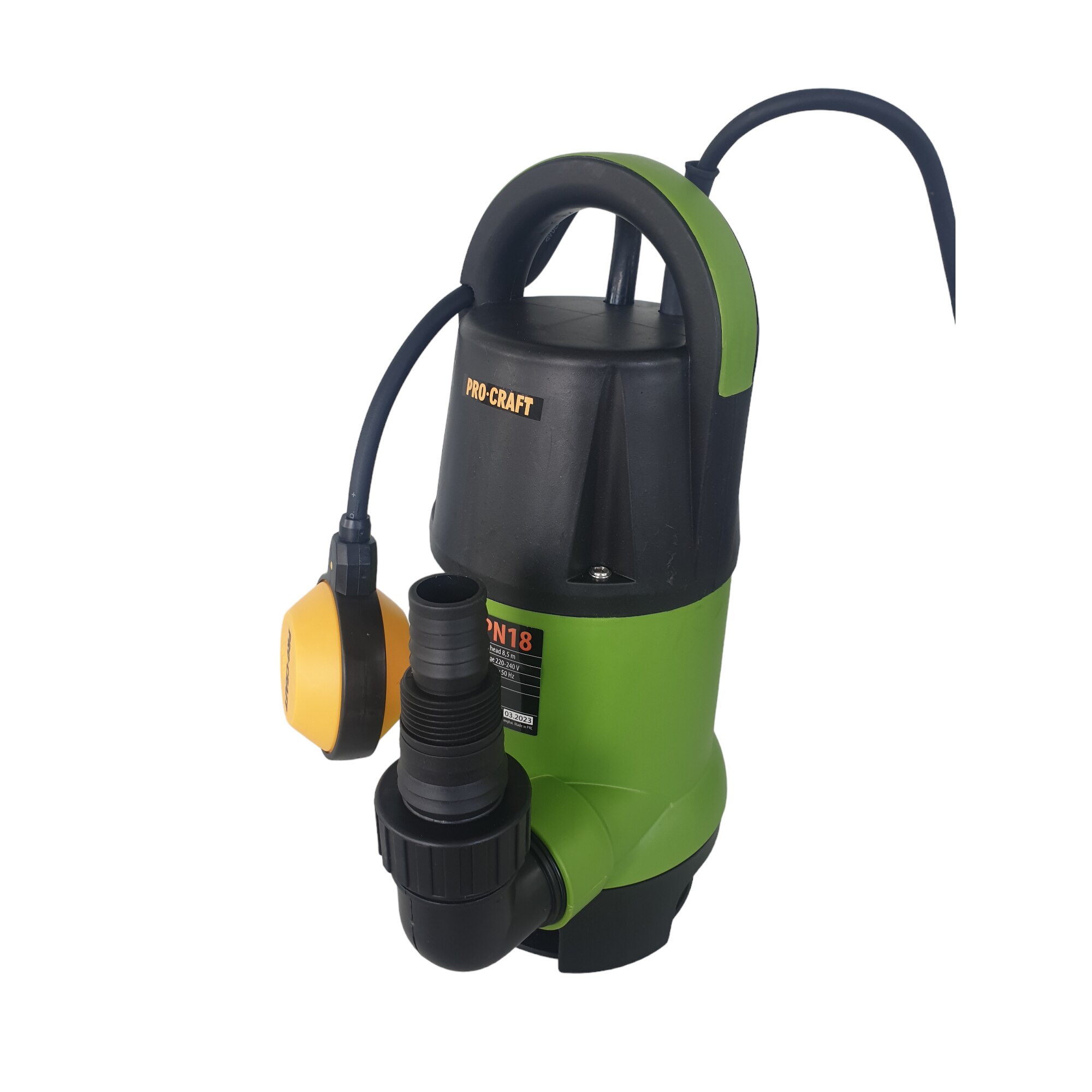 Pompa submersibila apa murdara PN18 PROCRAFT - eMAG.ro