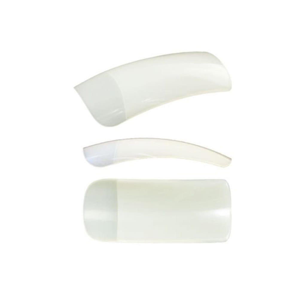 Set 500 tips-uri unghii Allepaznokcie, Alb - eMAG.ro