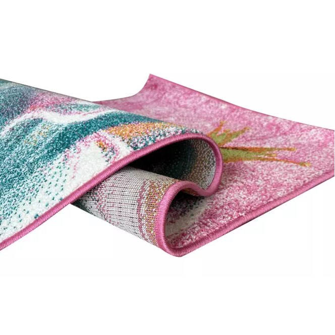 Covor Copii Play, Printesa Unicorn, Roz, 15RPR, 160cm x 230cm - eMAG.ro