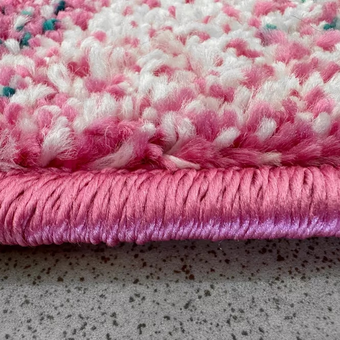 Covor Copii Play, Printesa Unicorn, Roz, Rotund, 15RPR, 100cm x 100cm ...