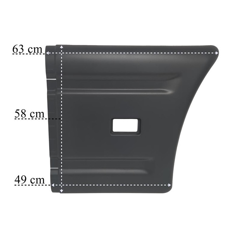 Ляв заден калник, Scania 4, черен - eMAG.bg