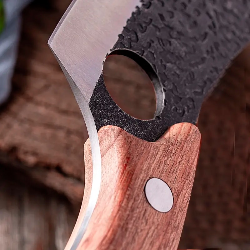 Cutit profesional cu husa HOCHO seria Camping II, Otel Japonez HRC 60 ...