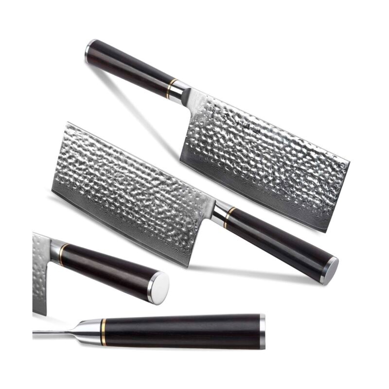 Cutit profesional HOCHO Satar EXTRA, Damascus M HRC 60, maner G10 - eMAG.ro