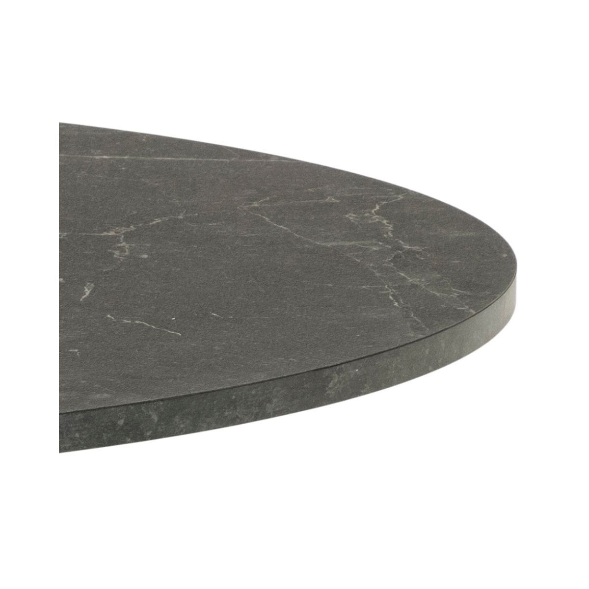 Masa de dining neagra din MDF melaminat, 110 cm, Ibiza Actona - eMAG.ro