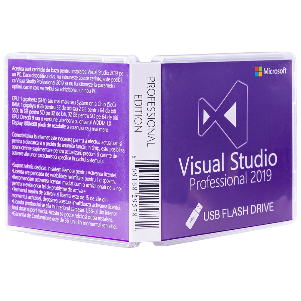Microsoft Visual Studio Professional 2019, Multilanguage, Windows ...