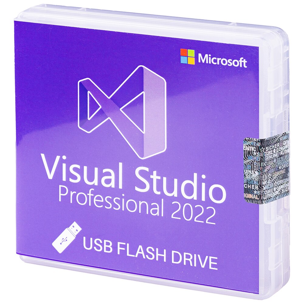 Microsoft Visual Studio Professional 2022, többnyelvű, Windows, Flash ...