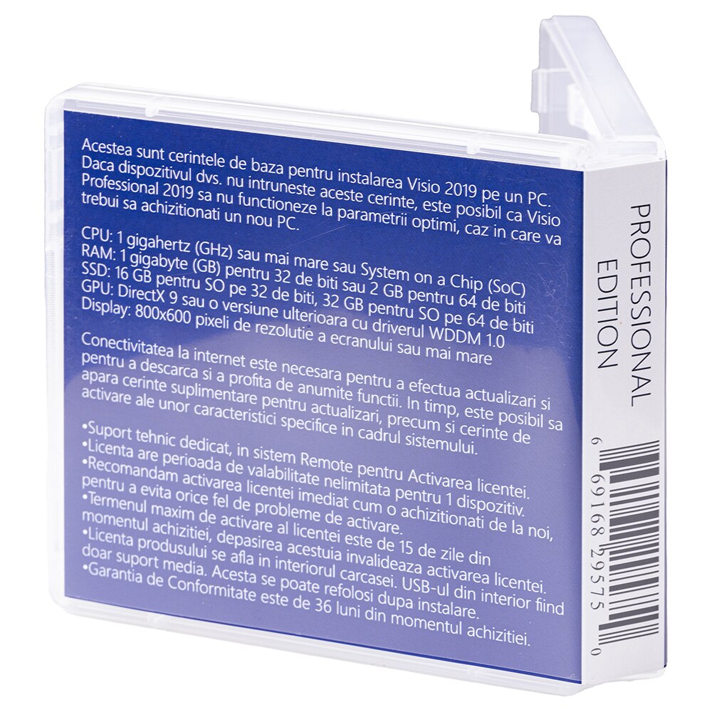 Microsoft Visio Professional 2019, Multilanguage, Windows, Flash USB 2. ...