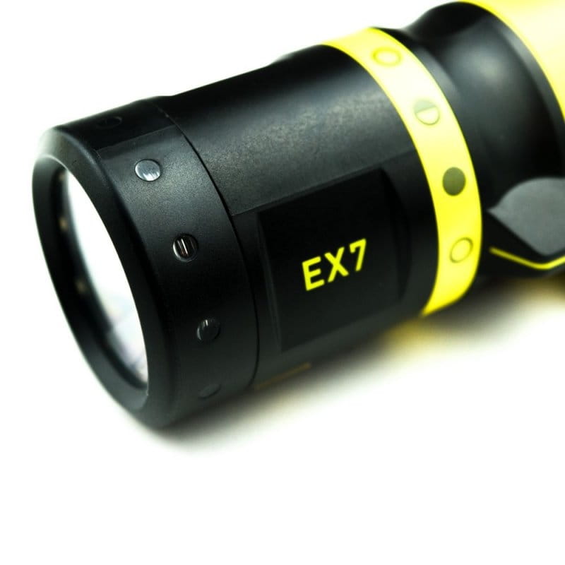 Lanterna EX7, LEDLENSER, Plastic, Raza de lumina 120 m, 162 mm, Galben - eMAG.ro