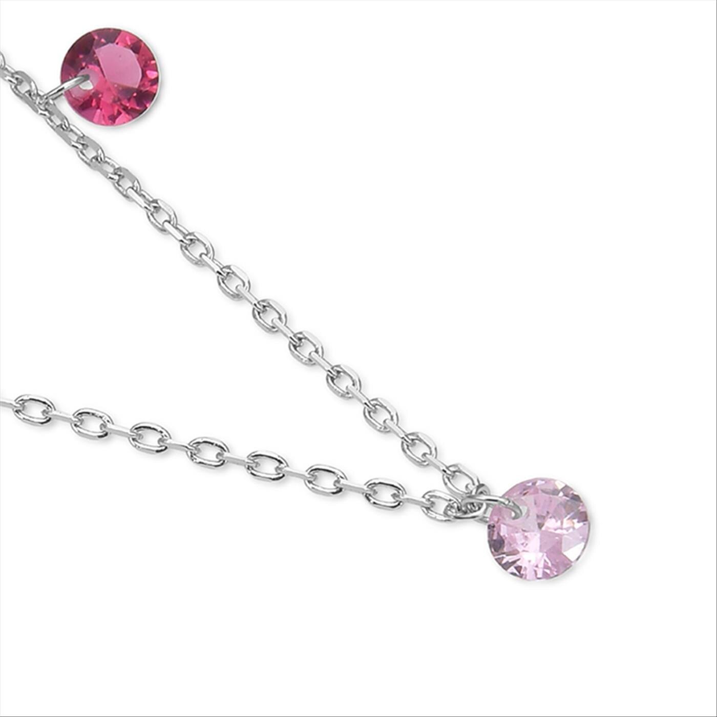 Colier dama, Luxenter, Argint, Multicolor - eMAG.ro