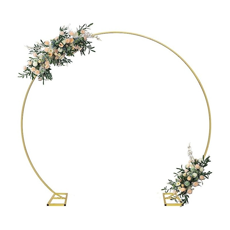 Arcada semi-rotunda pentru decor evenimente, diametru 2 m, cadru metal ...