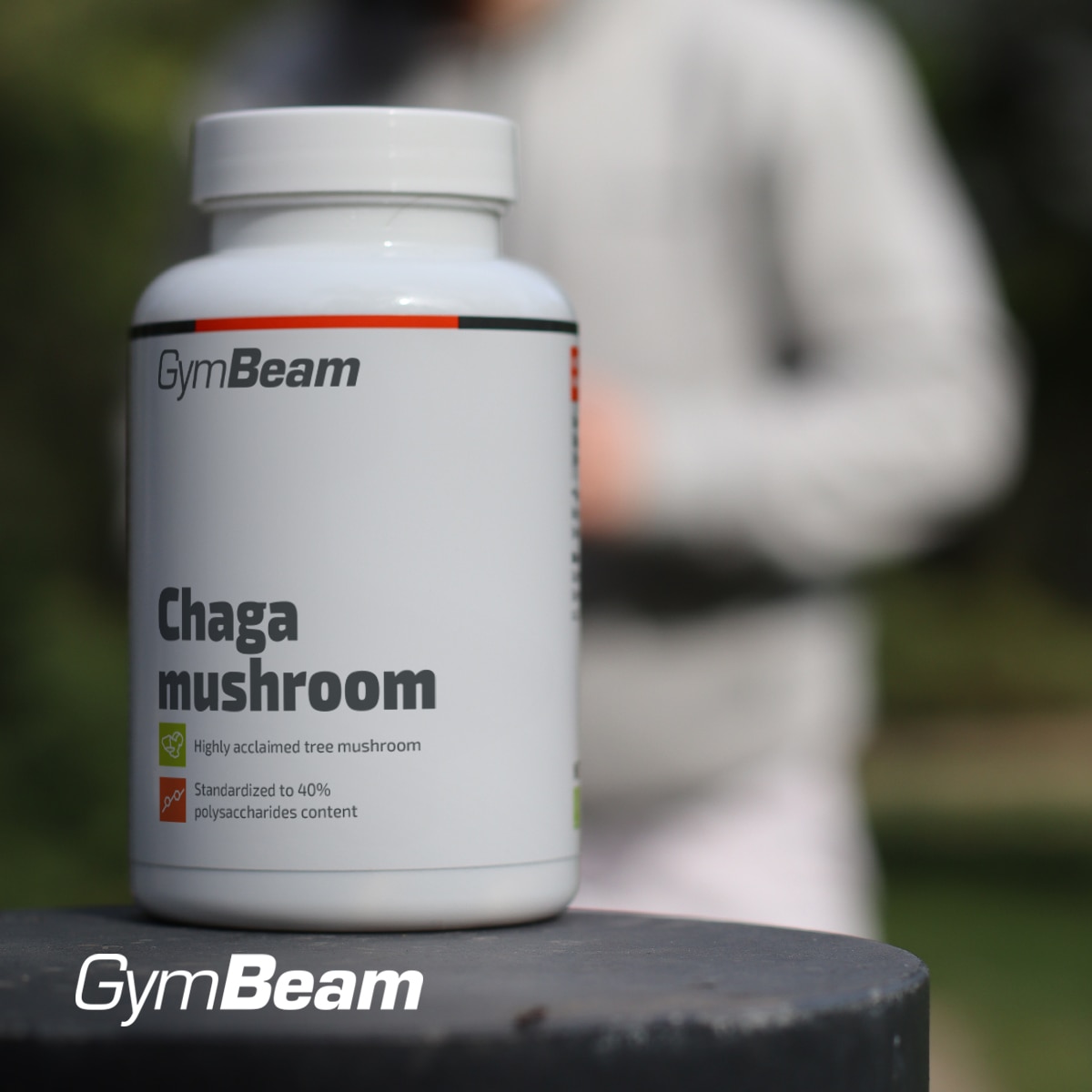 Extract de ciuperca Chaga, GymBeam, 90 caps - eMAG.ro