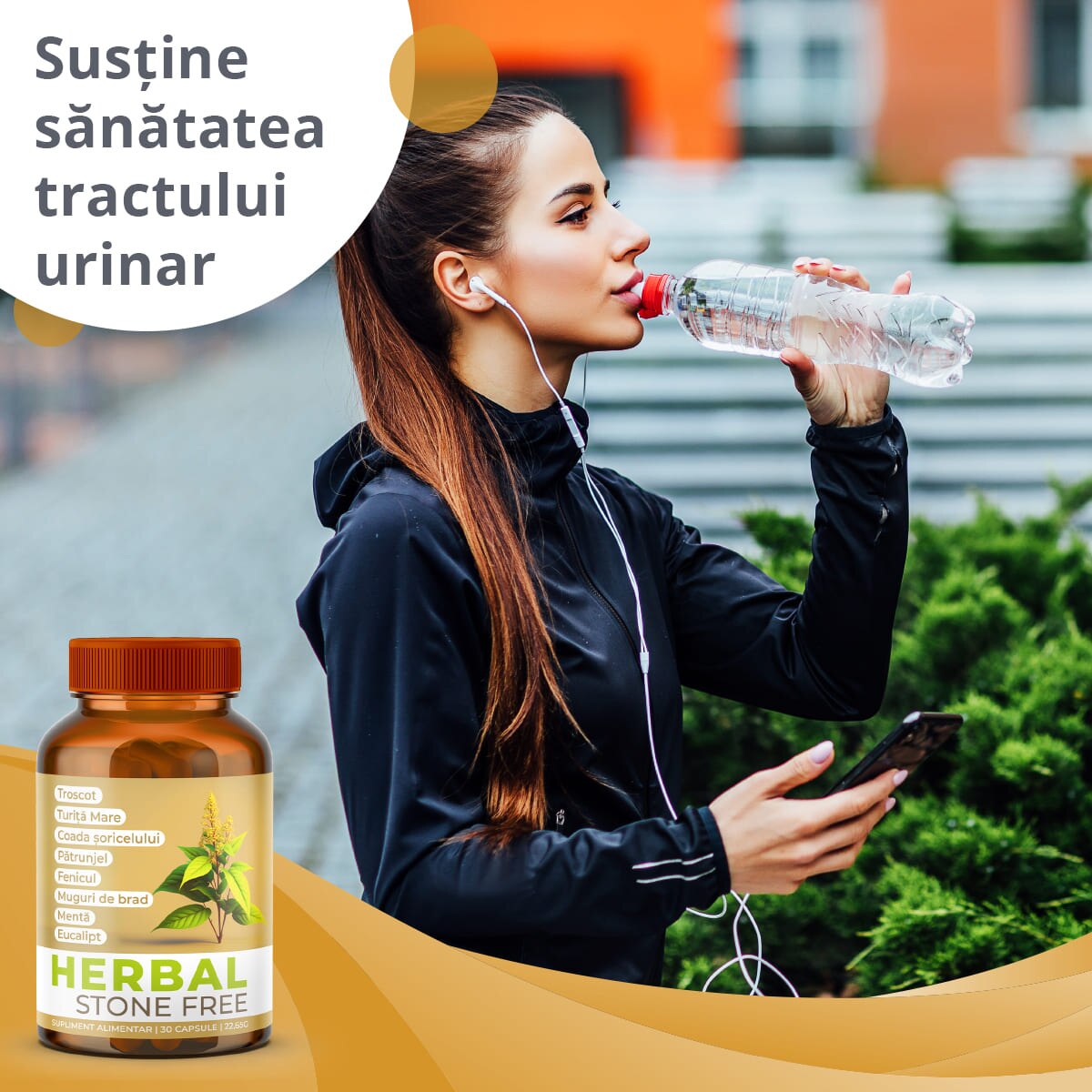 Supliment alimentar pentru litiaza, Doza de Sanatate, Herbal Stone Free ...