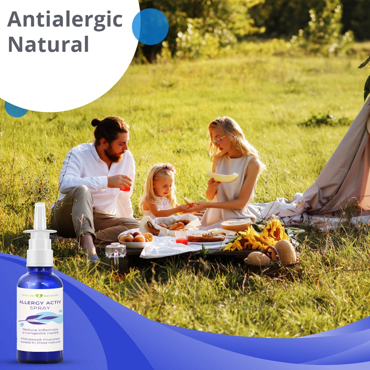 Supliment alimentar pentru alergii, Doza de Sanatate, Allergy Active ...