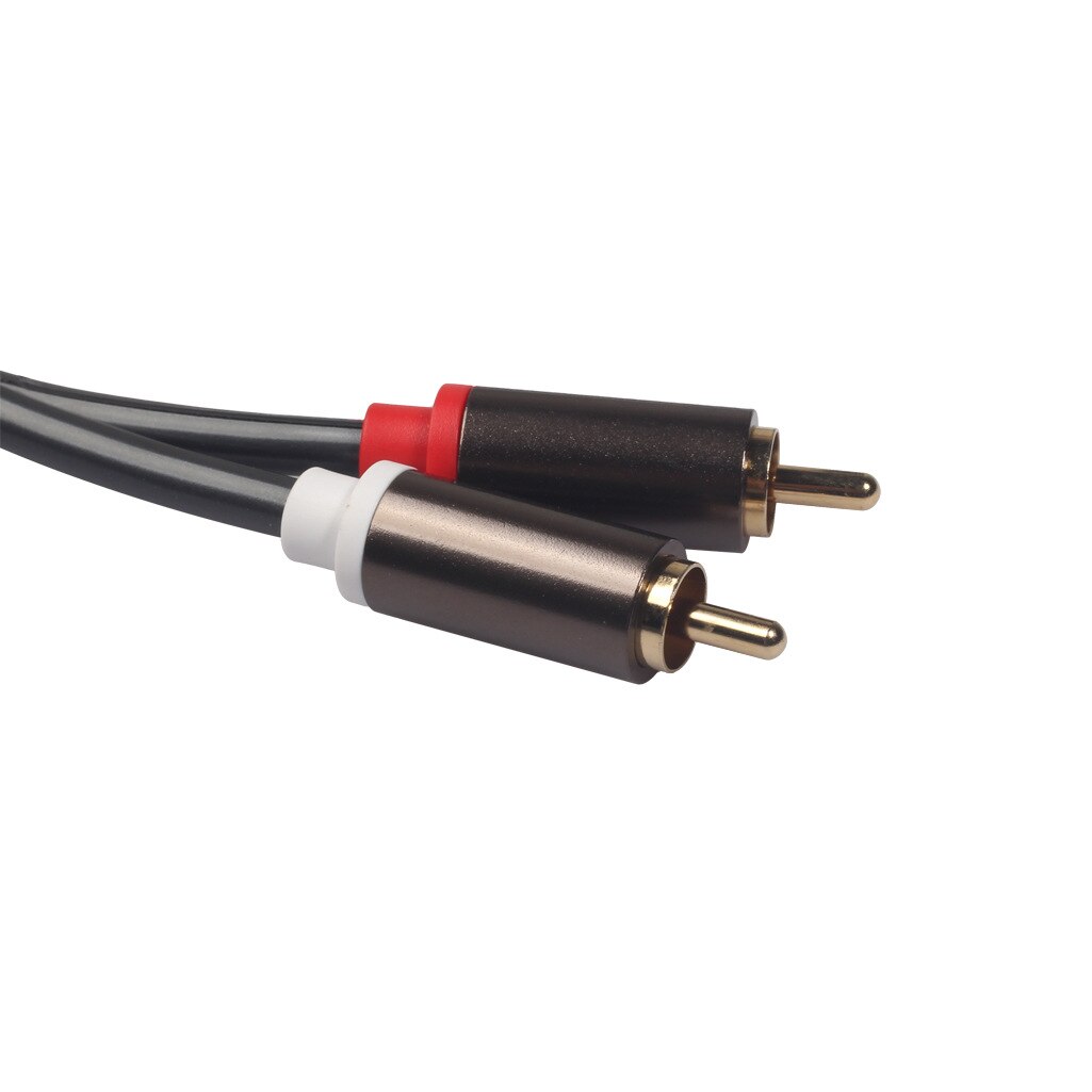 Cablu audio dublu RCA tata la XLR tata, Jeswo, 1.5 m, Negru - eMAG.ro
