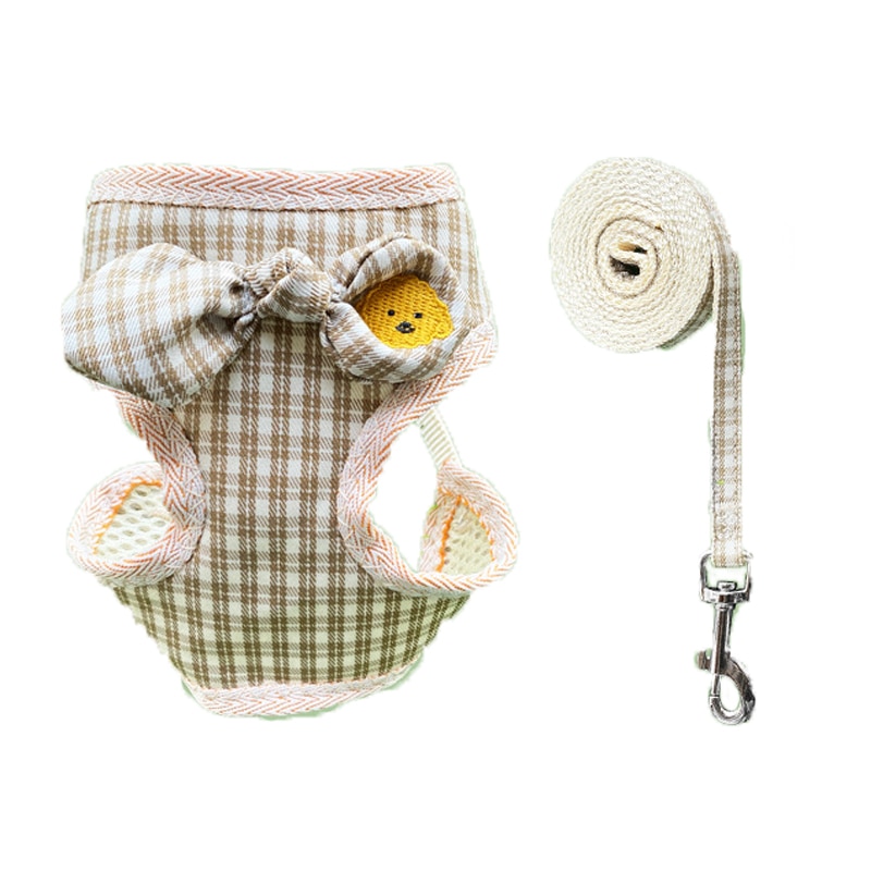 Set ham pentru caini mici, Jeswo, Poliester, S, Kaki - eMAG.ro