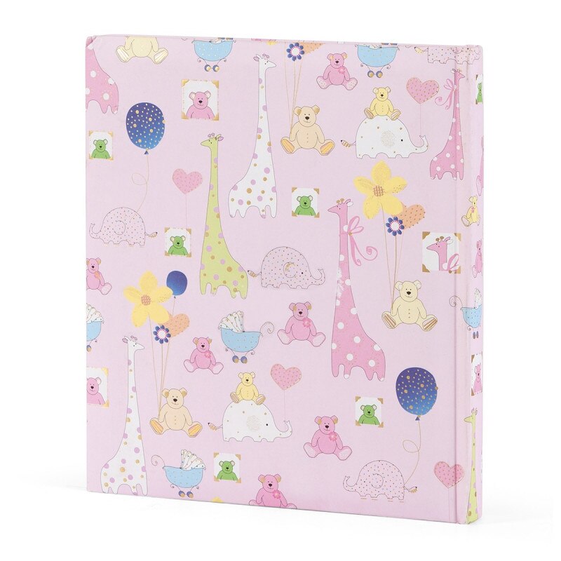 Album foto slip-in 11,4x15,2 cu 100 poze, pentru copii model 1643 Roz ...