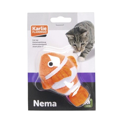 Jucarie pentru pisici, Nemo cu catnip - eMAG.ro