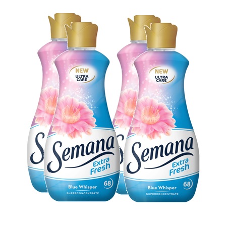 Set 4 x Balsam de rufe Semana Extra Fresh Blue Whisper, ultra ...