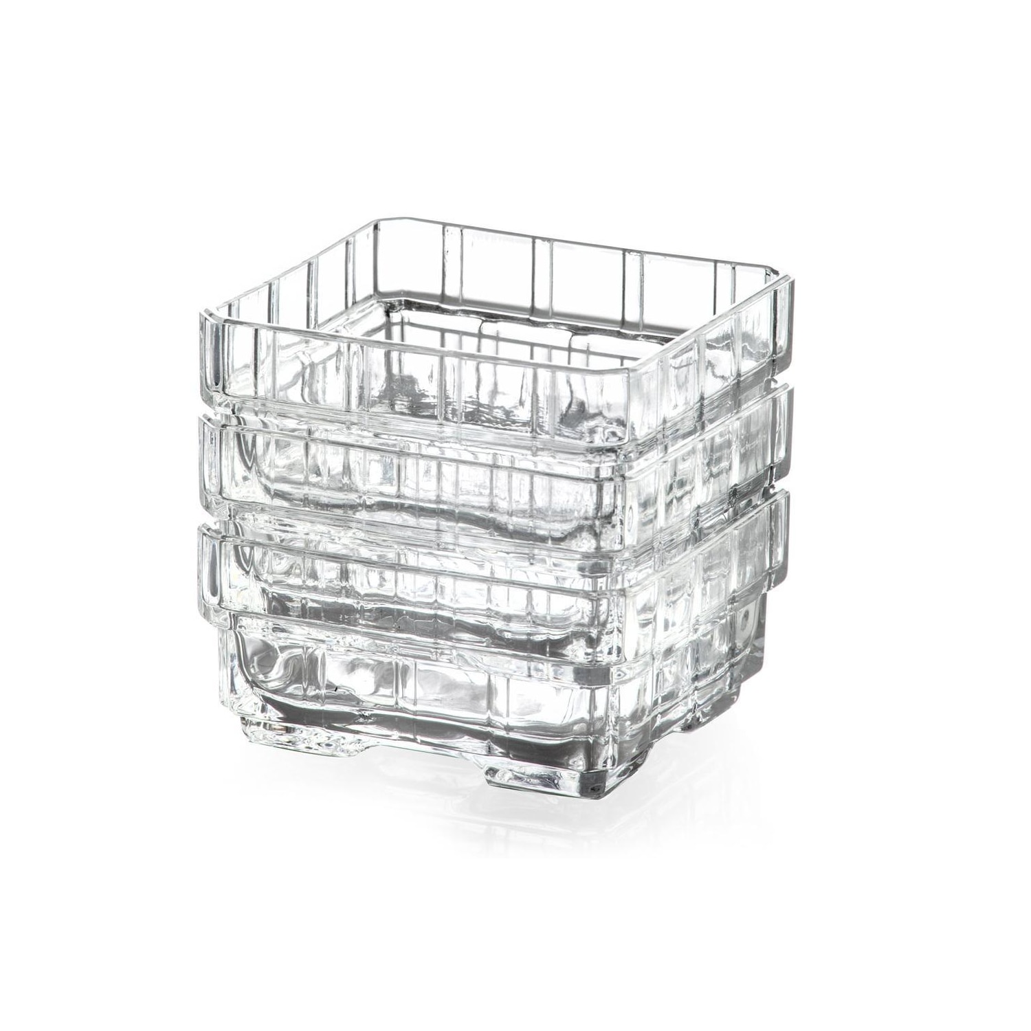 Set 6 boluri superpozabile Click Clack pentru aperitiv Stack, RCR ...