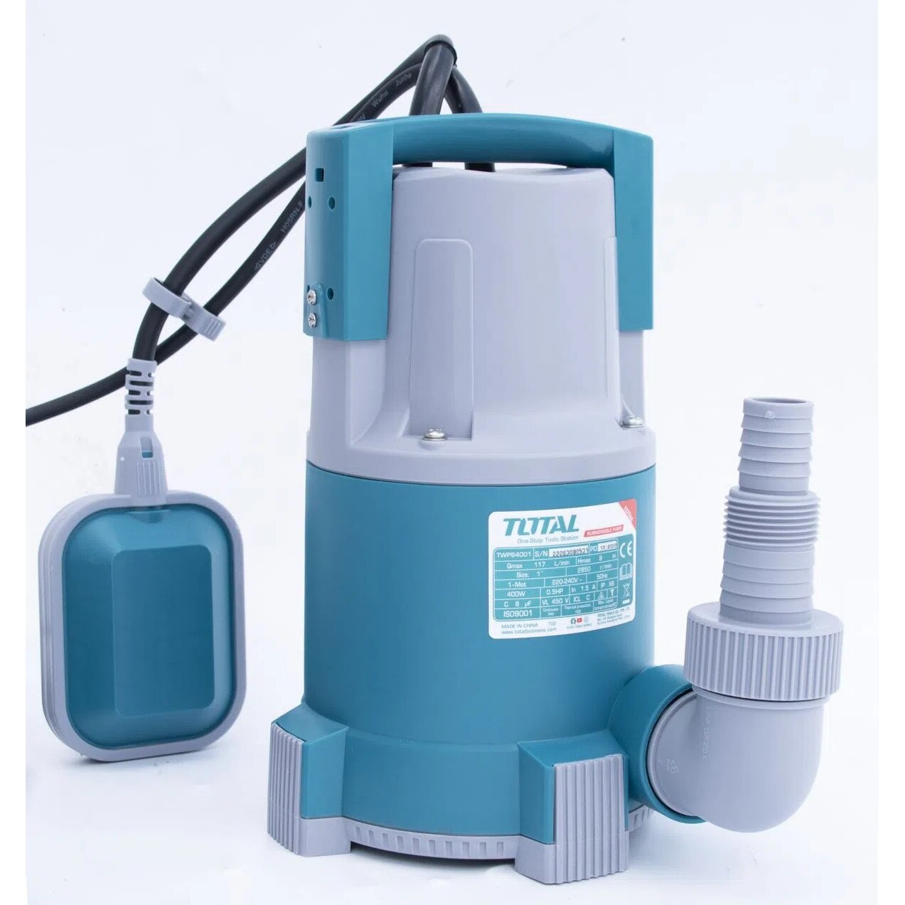 Pompa submersibila de apa curata Total, 400W, 117L/min, 1" - eMAG.ro