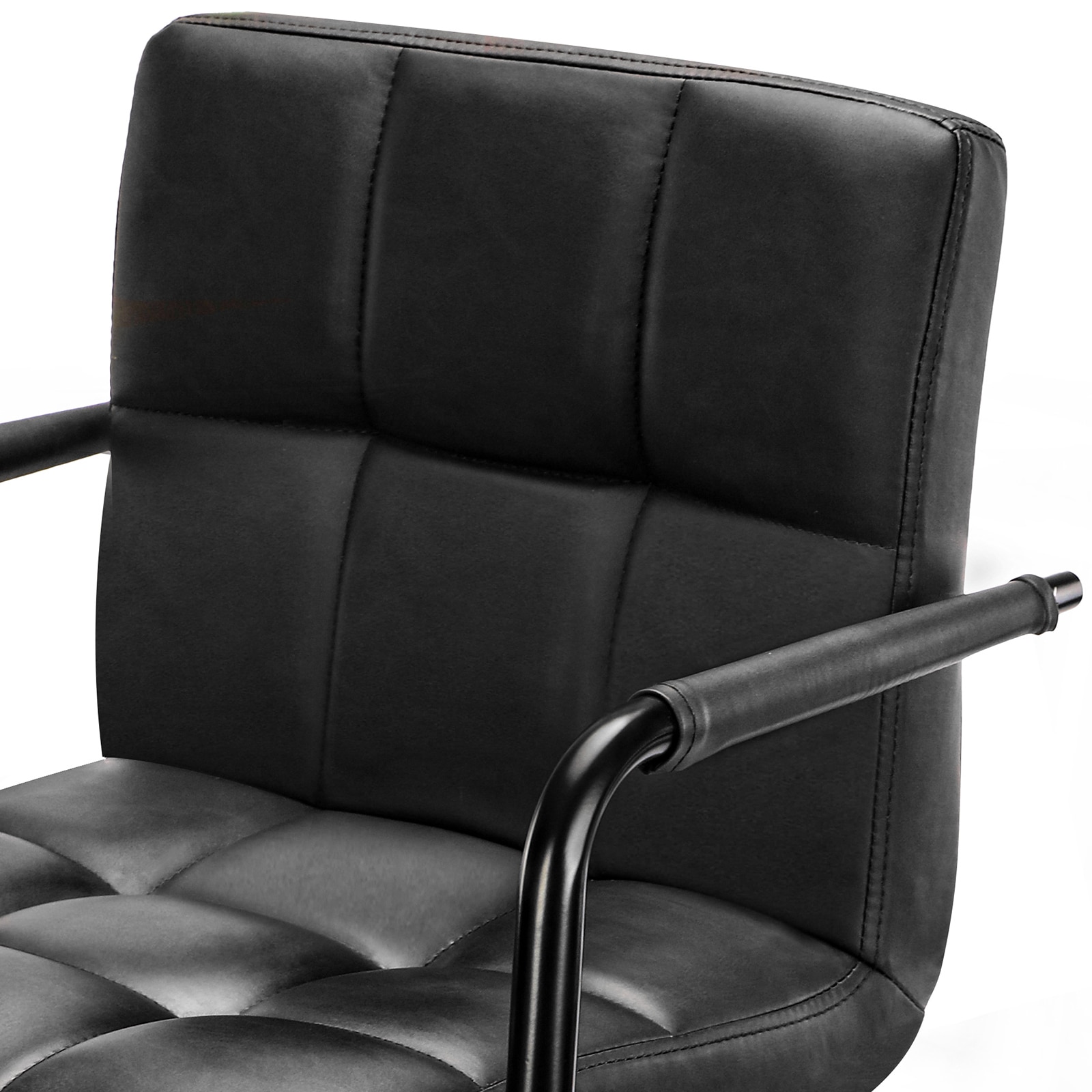 Scaun salon cu manere si inaltime reglabila intre 64-84 cm, dimensiuni ...