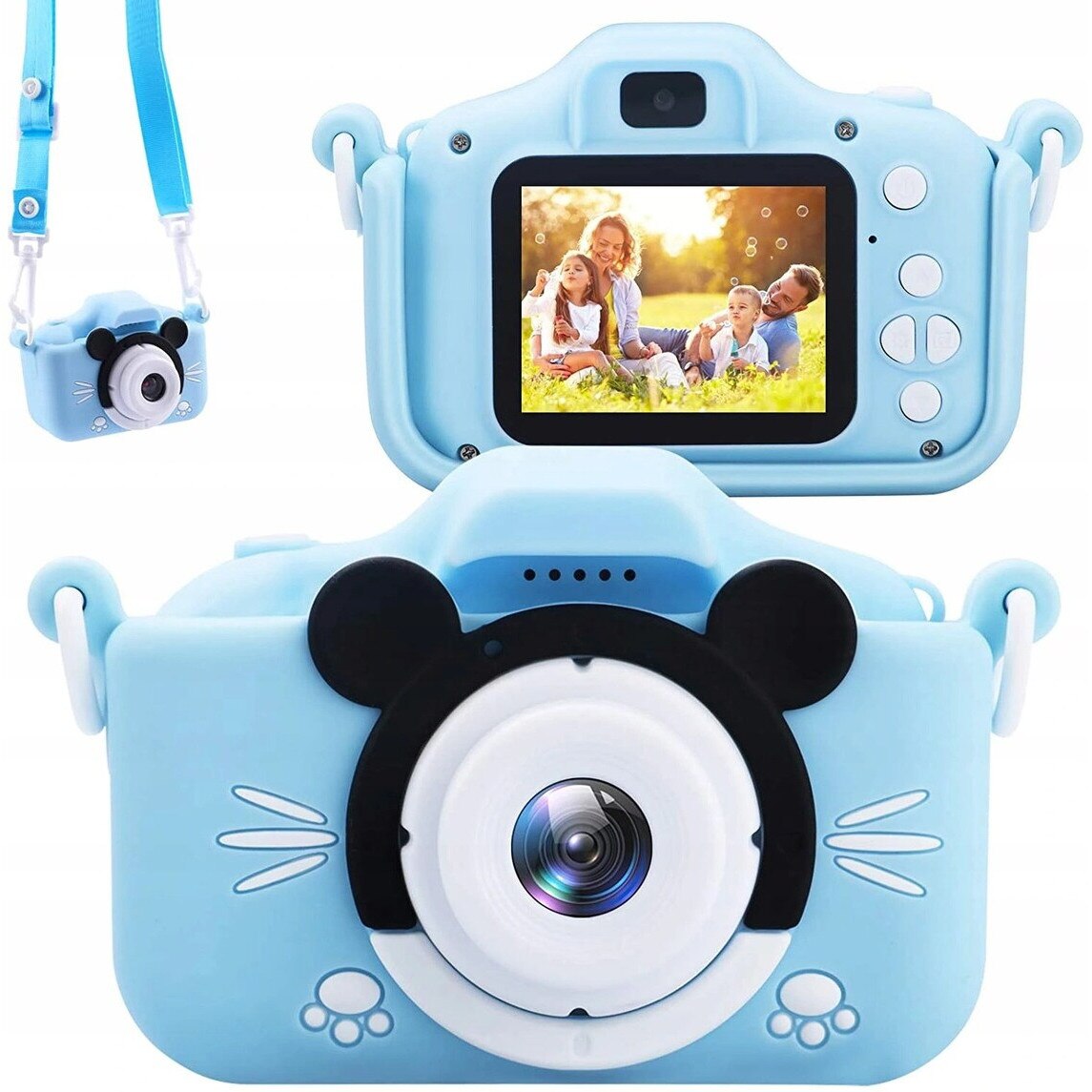 Camera Foto Copii, Fluffy, 20 Mpx, Full HD 1080P, model Mickey Mouse ...