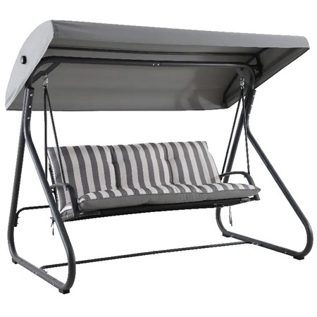 Balansoar pat 3 persoane Sersimo California, 205x165x130cm - eMAG.ro