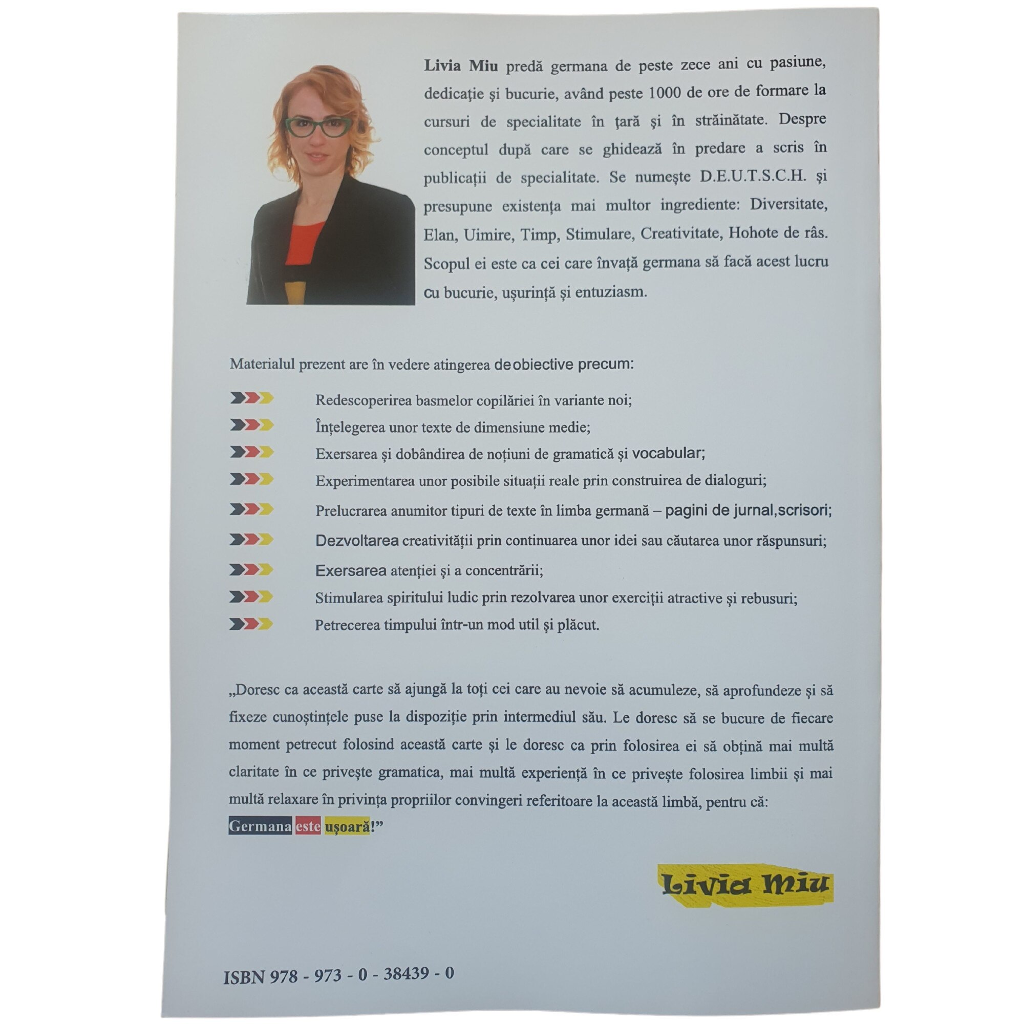 Carte exercitii "Germana pentru simpatici: Basme, Jocuri si Gramatici ...