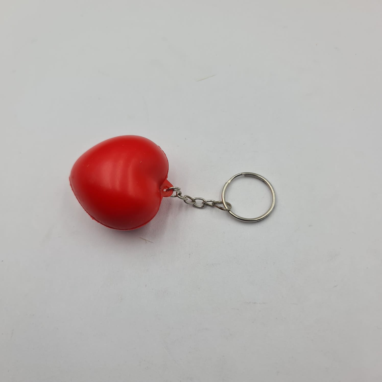 Breloc Antistres in Forma de Inima, Poliuretan, 5 cm, Rosu, Dalimag ...