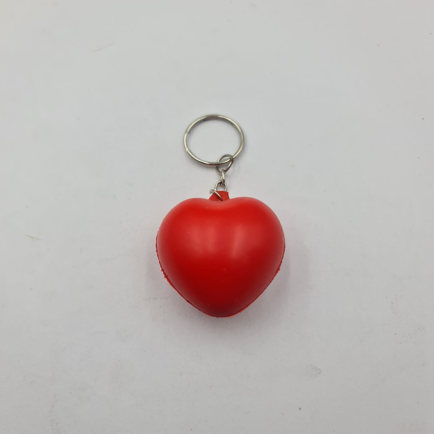 Breloc Antistres in Forma de Inima, Poliuretan, 5 cm, Rosu, Dalimag ...